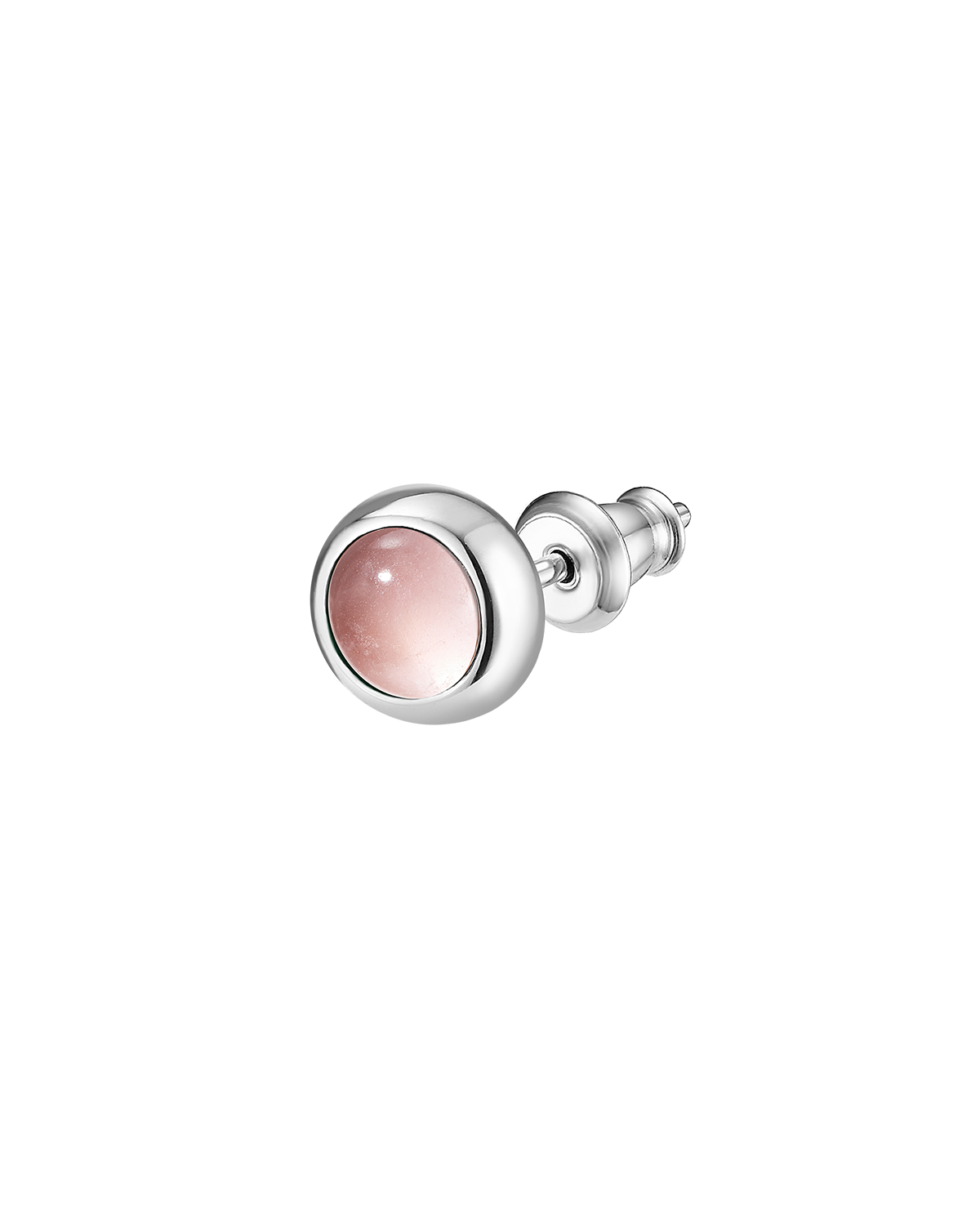ALPHA earring with rose quartz – Alohagaia